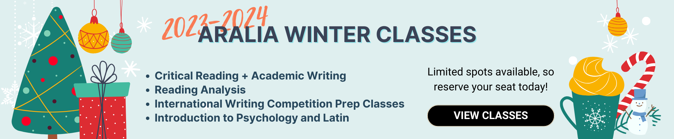 Winter Group Classes | Aralia Education