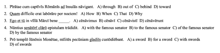 Guide To National Latin Exam – What To Expect And How To Study | Aralia ...