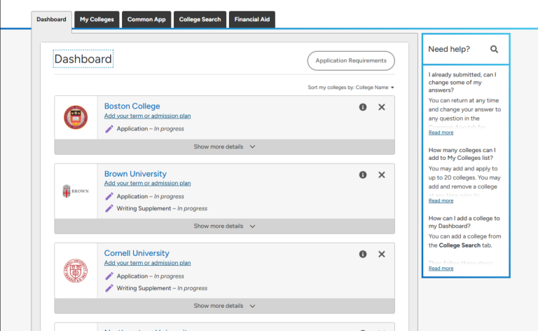 A Step-by-Step Guide To Submitting Your U.S. College Application Via ...